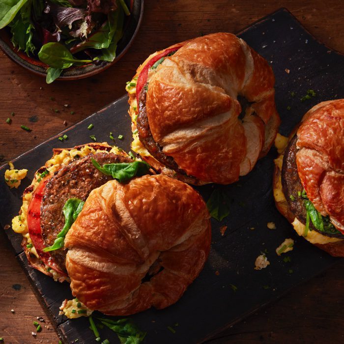 Ultimate Breakfast Sammy On Croissants | Field Roast